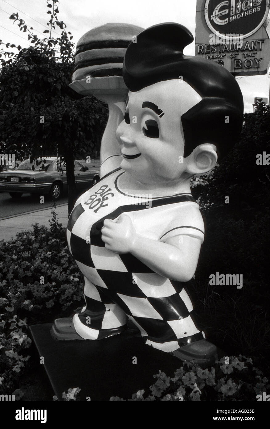 Big Boy Restaurant statue Stock Photo - Alamy