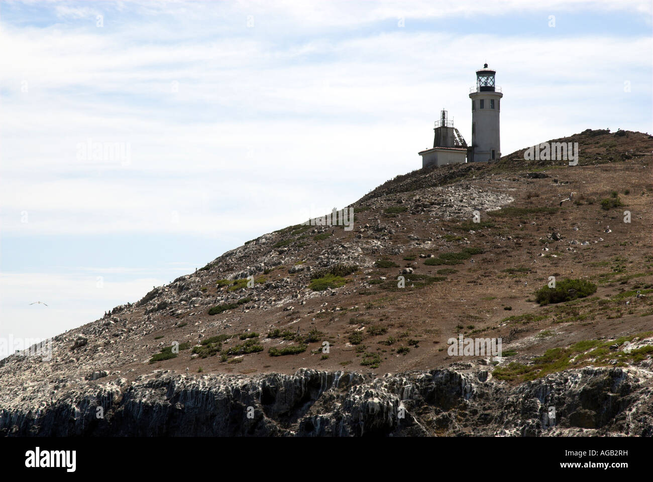 Anacapa Lighthouse, East Anacapa Island, Channel Islands, Ventura ...