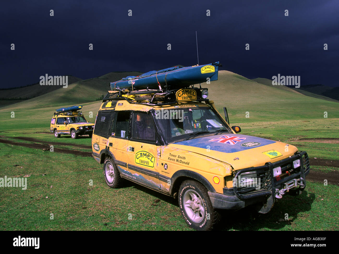 CAMEL TROPHY MONGOLIA Stock Photo - Alamy