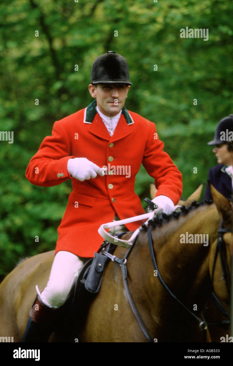 FOX HUNTING SURREY UK Stock Photo - Alamy