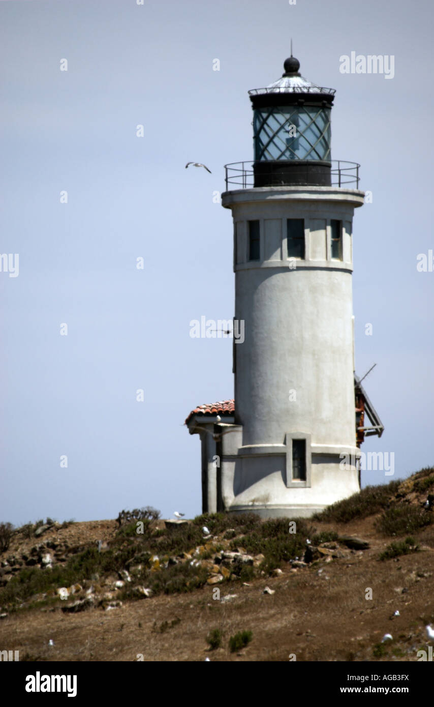Anacapa Lighthouse, East Anacapa Island, Channel Islands, Ventura ...