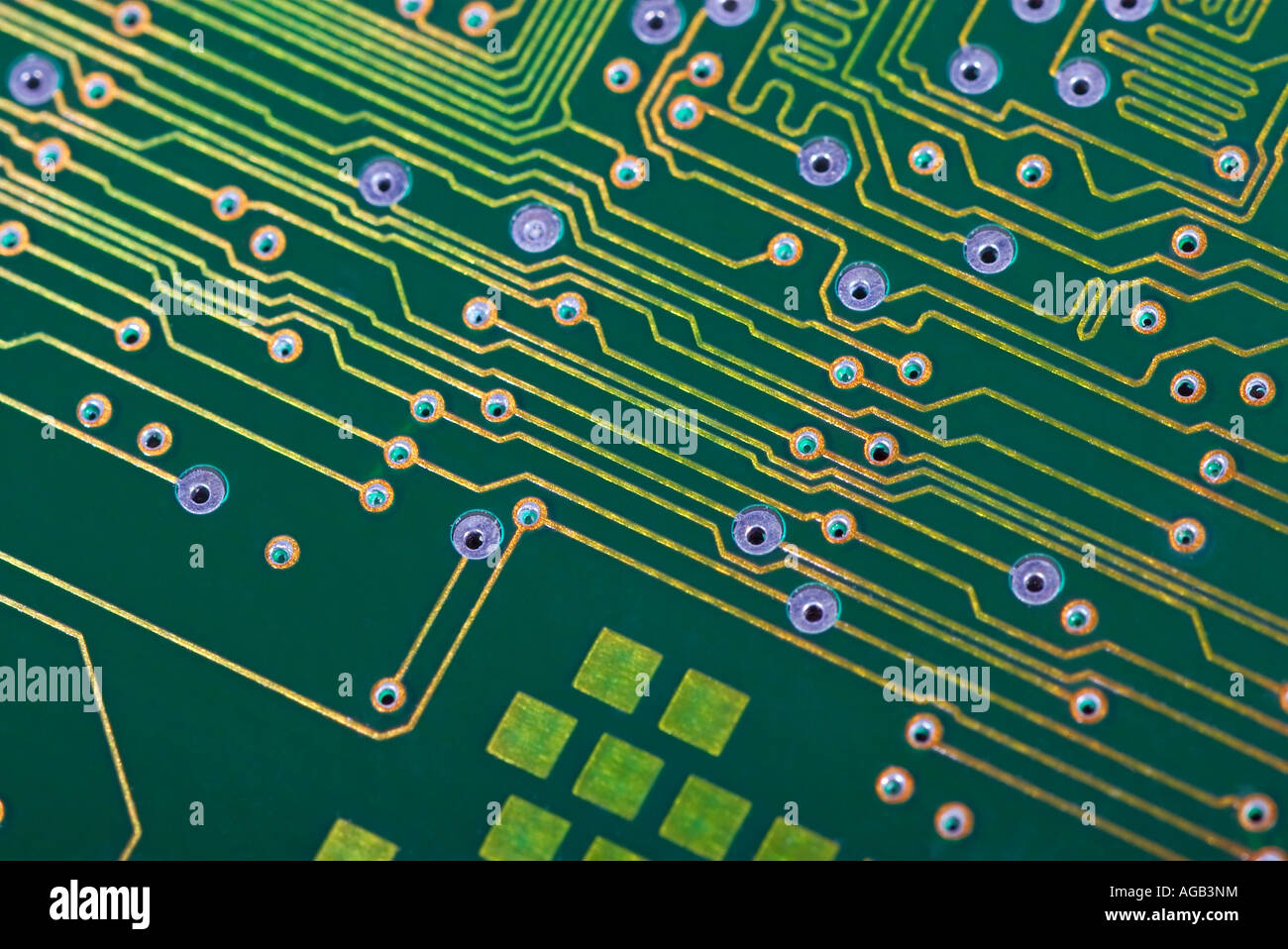 Back of Computer Card Electronic Mapping Stock Photo - Alamy