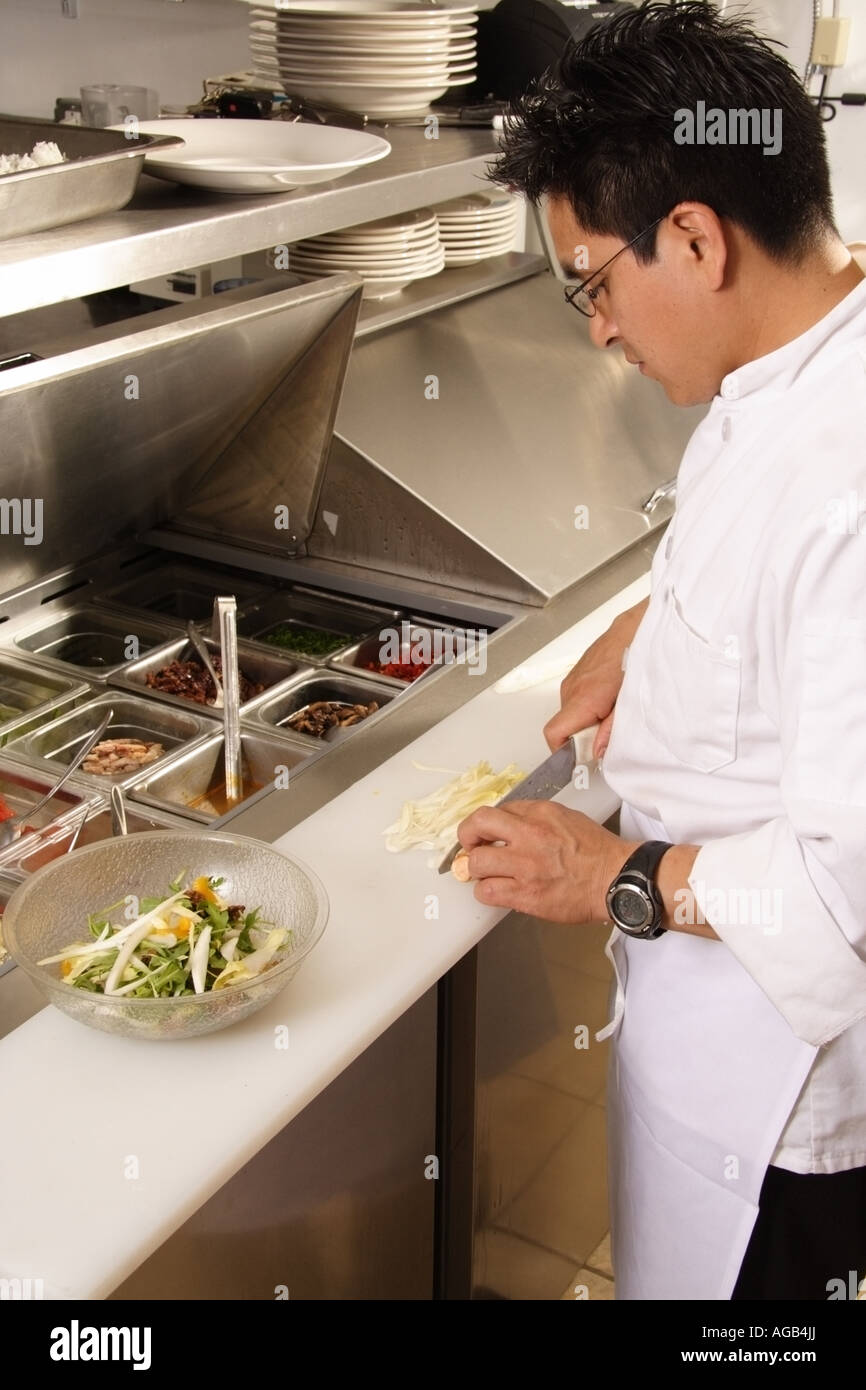 Chef at Work Stock Photo - Alamy