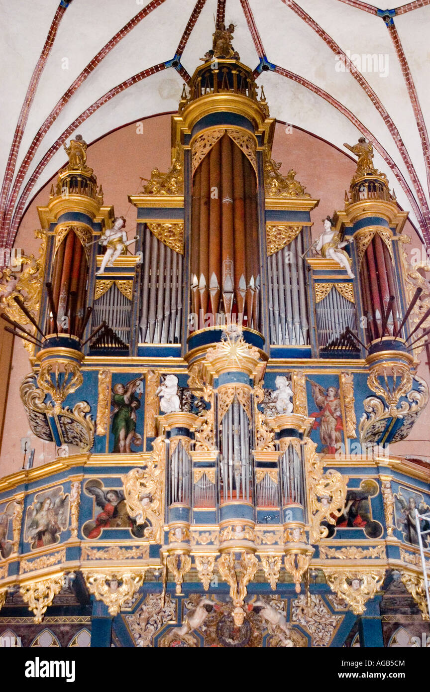 Carillon organs in 700-year-old Bishopric Warmia cathedral Frombork ...