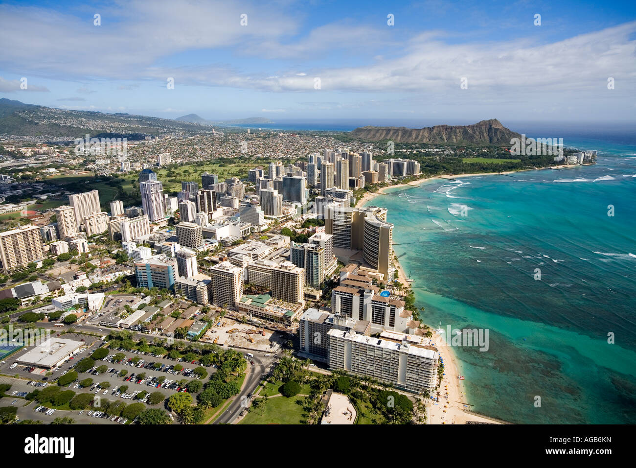 Waikiki Oahu Hawaii Stock Photo - Alamy