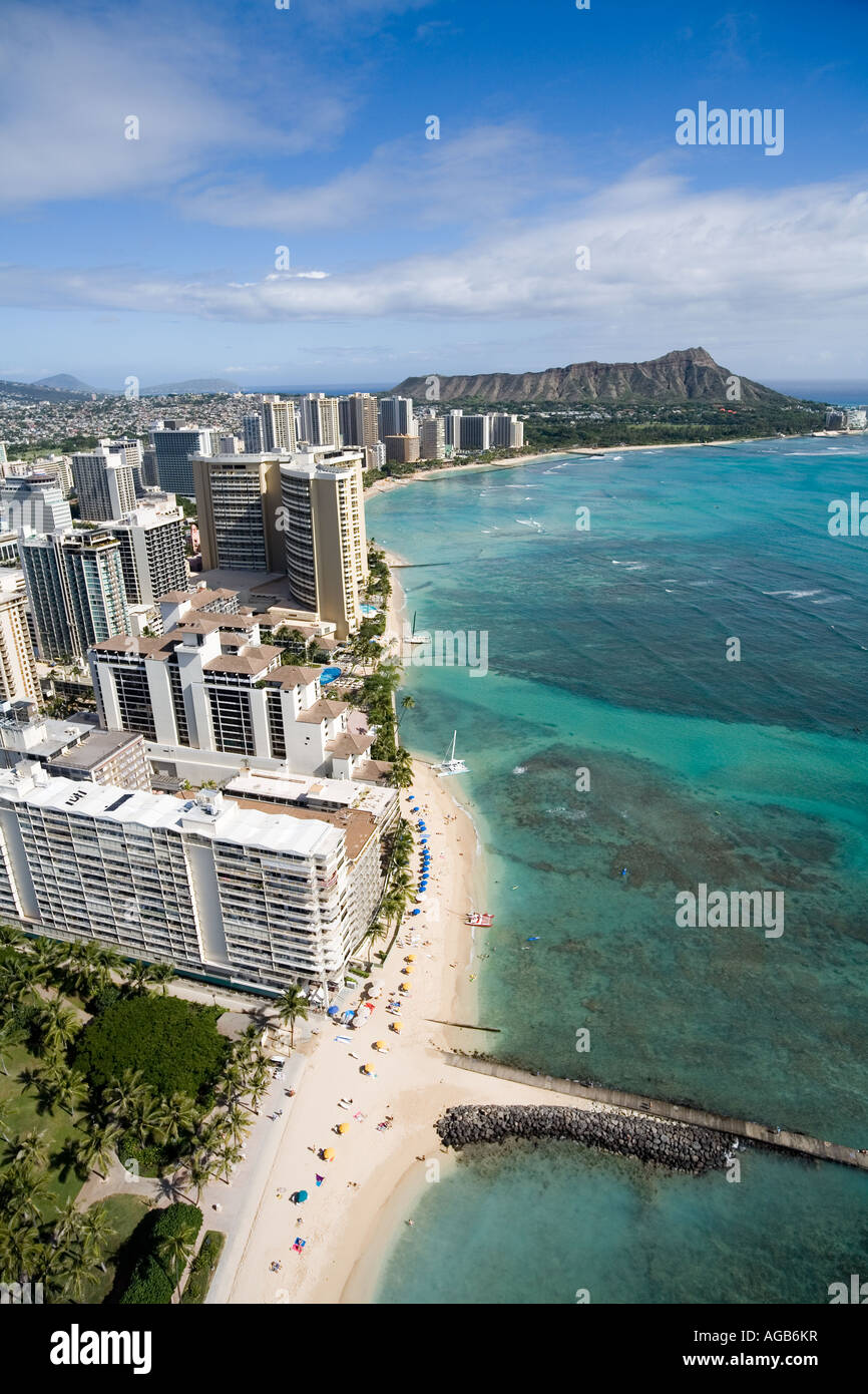 Waikiki Oahu Hawaii Stock Photo - Alamy