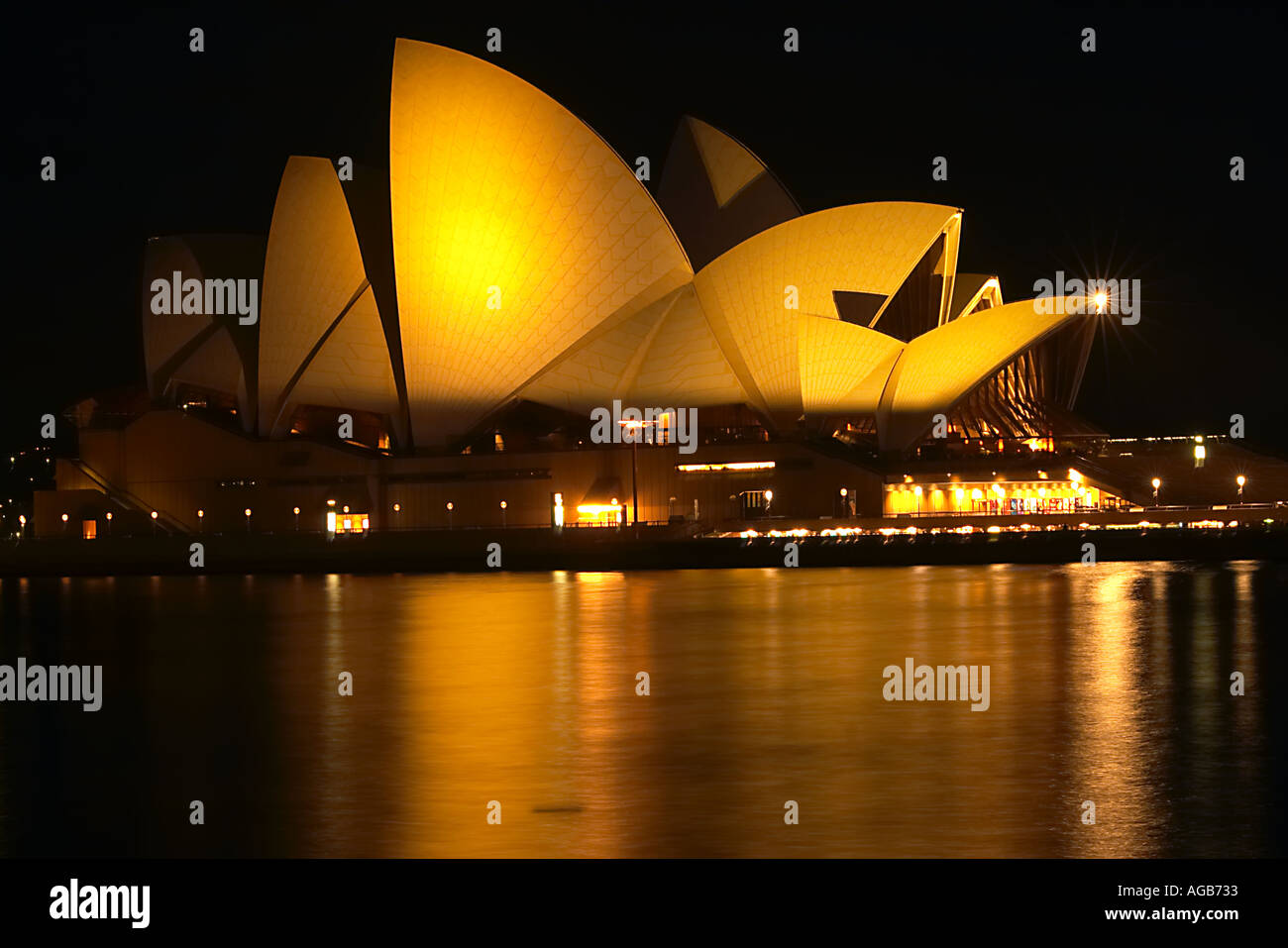 Sydney Opera House at night Australia Stock Photo - Alamy