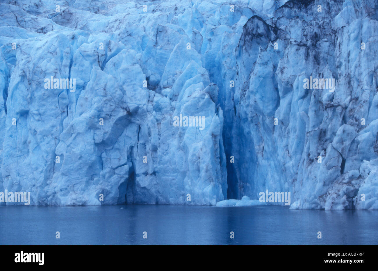 Portage Glacier Alaska USA Stock Photo - Alamy