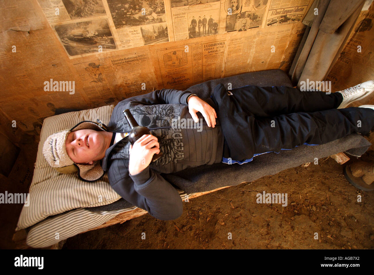 Replica miners hut hi-res stock photography and images - Alamy
