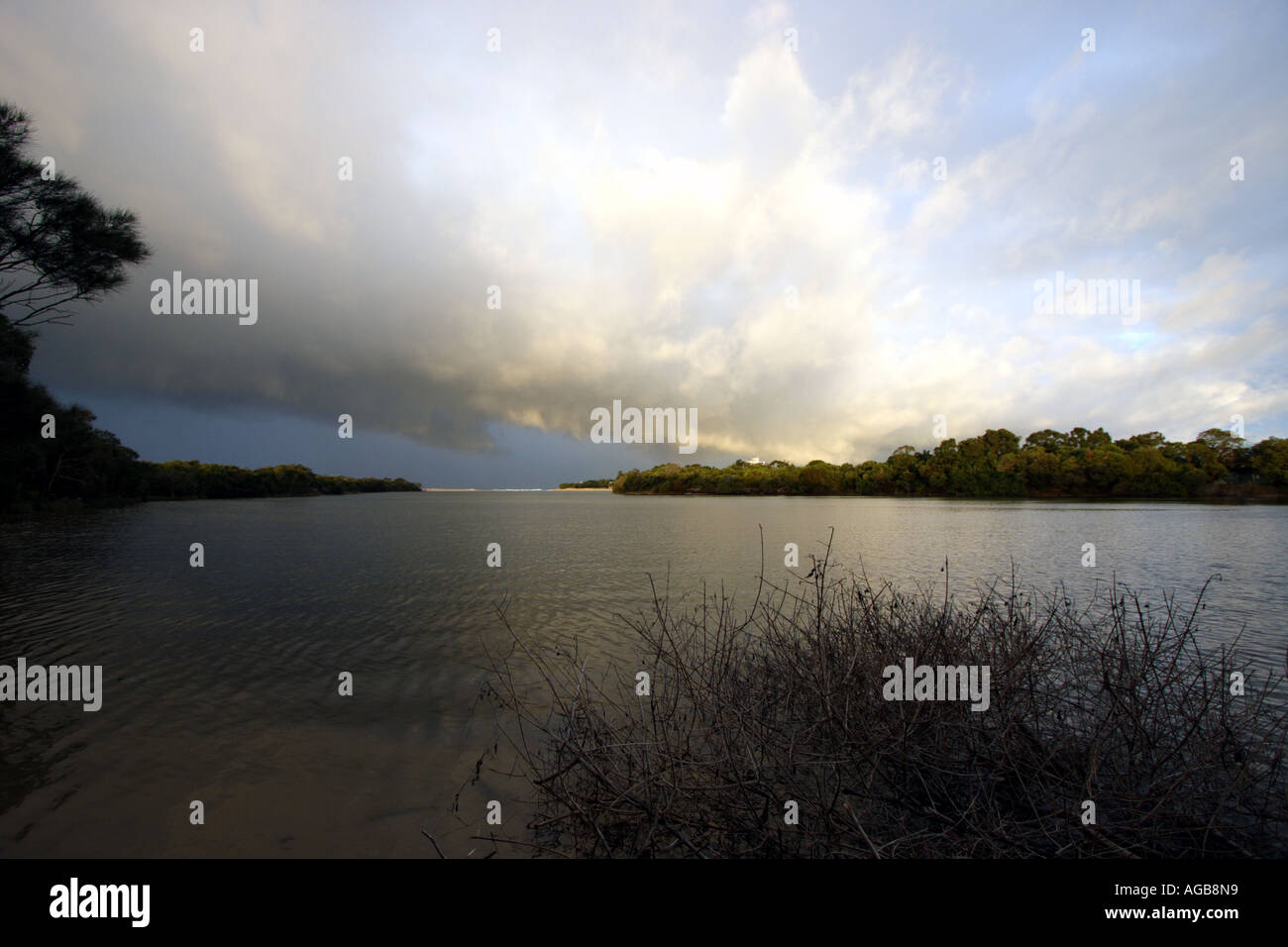 Heavy rain storm over pacific hi-res stock photography and images - Alamy