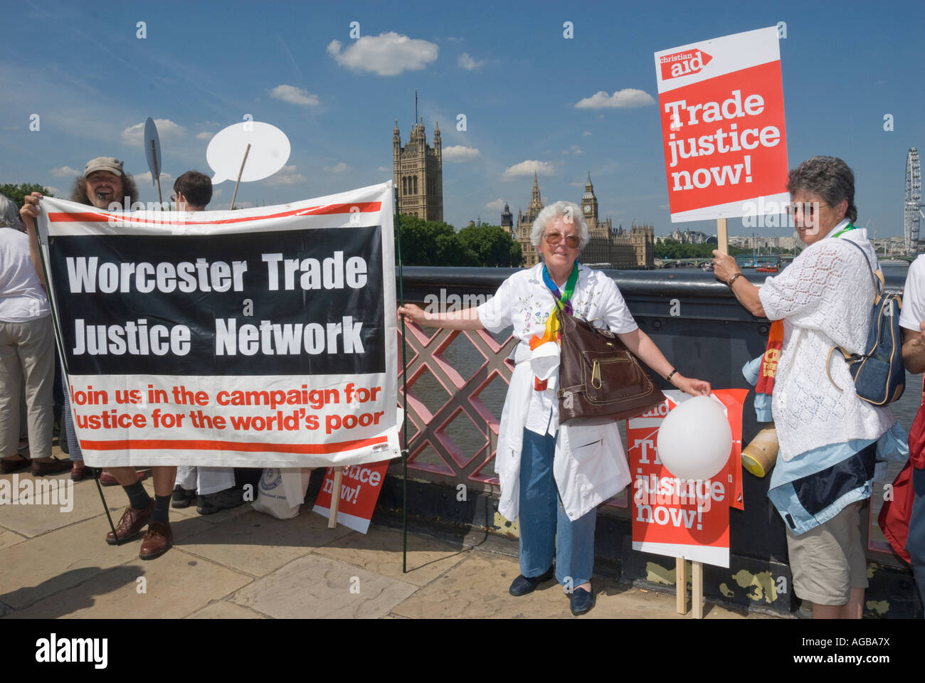 Worcester Trade Justice Network and Houses of Parliament. The World ...