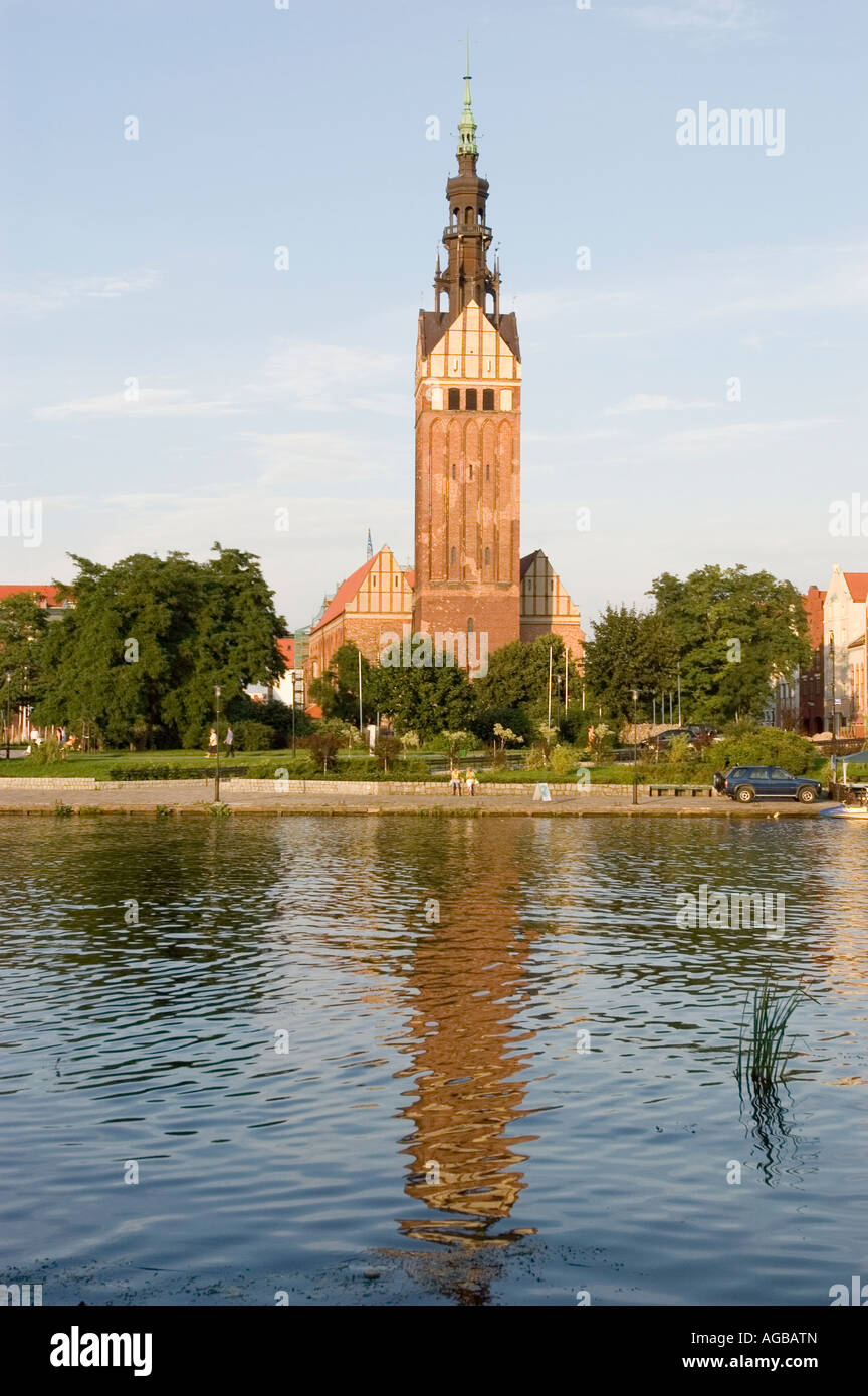 St. Nicholas Cathedral in Elblag or Elbing, Poland architecture ...