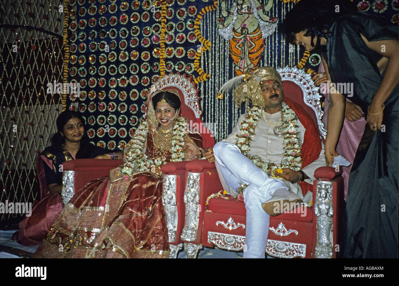 Indian Marriage Couple Full View High Resolution Stock Photography and ...