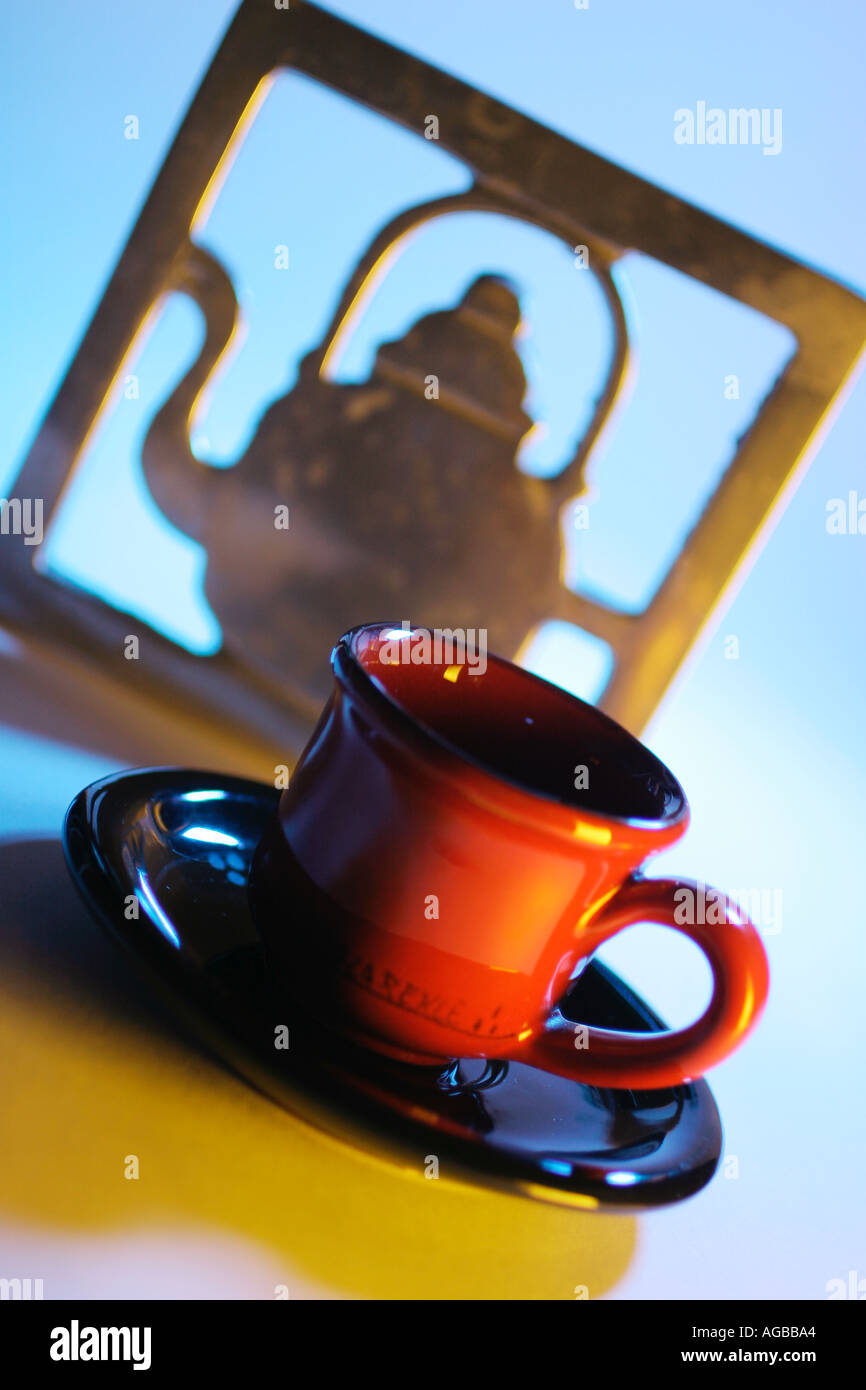 Cup and Saucer Stock Photo - Alamy
