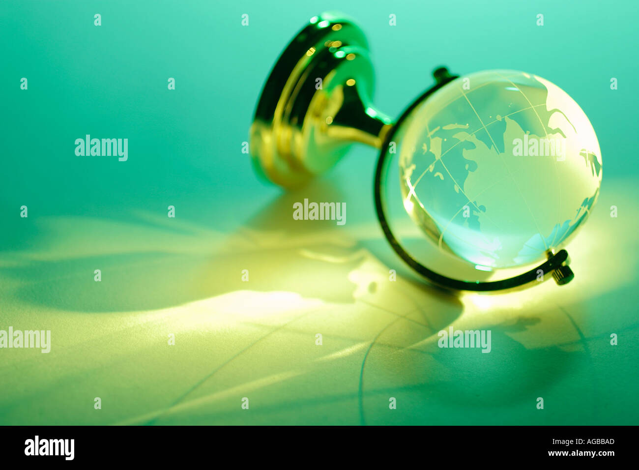 Crystal Desk Globe High Resolution Stock Photography and Images - Alamy
