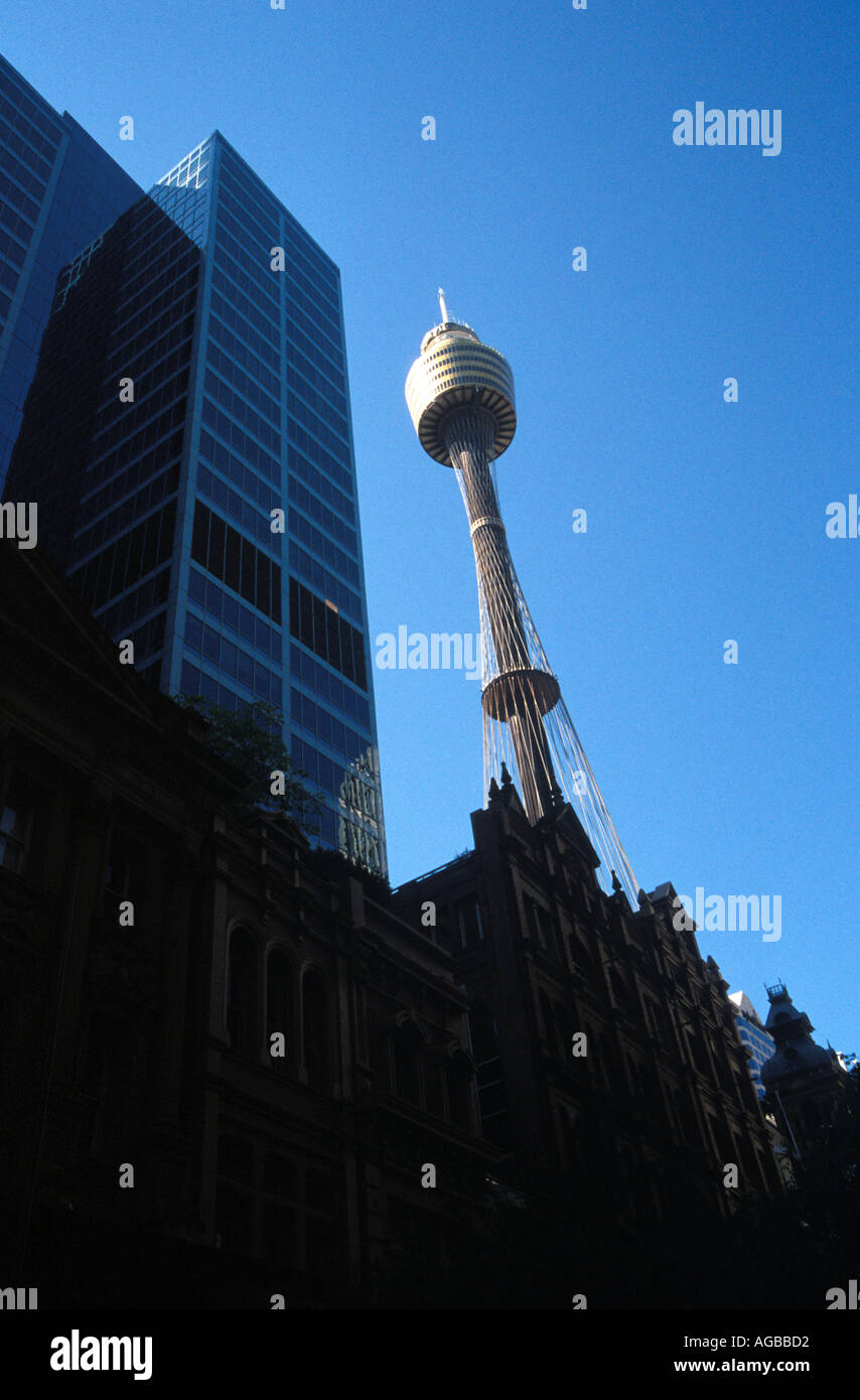 Sydney Tower Australia Stock Photo - Alamy