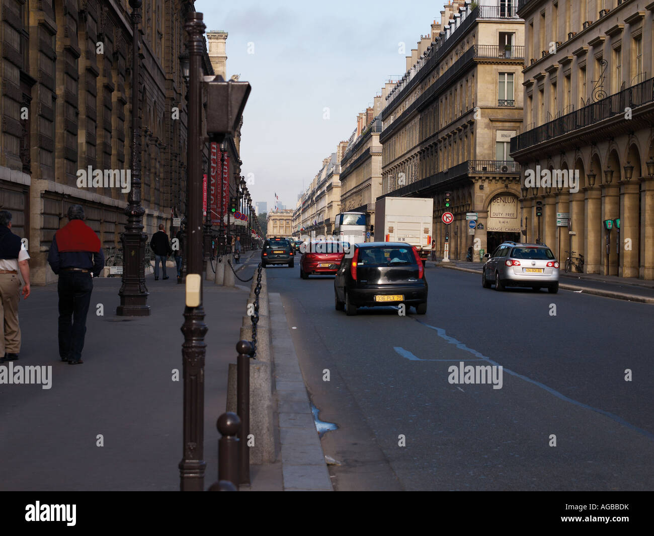 Rue de Rivoli Stock Photo - Alamy