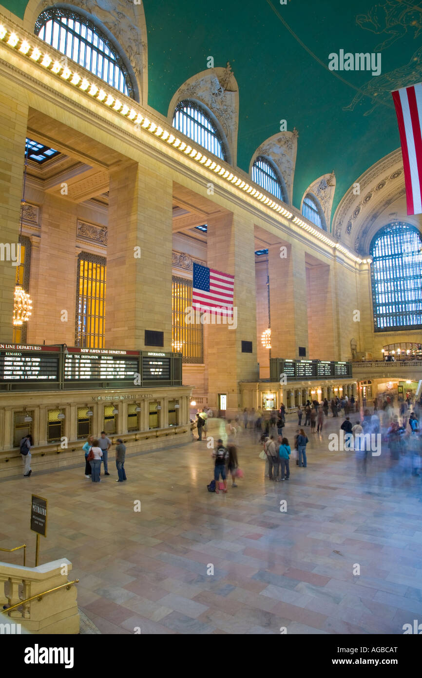Inside the Grand Central Station in NYC Stock Photo - Alamy