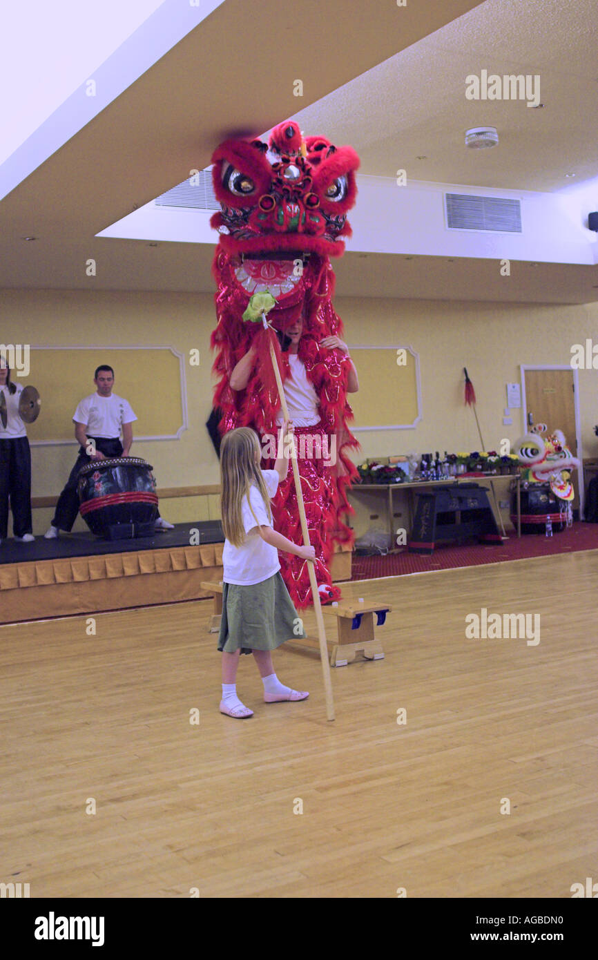 Chinese Lion Dance Stock Photo - Alamy