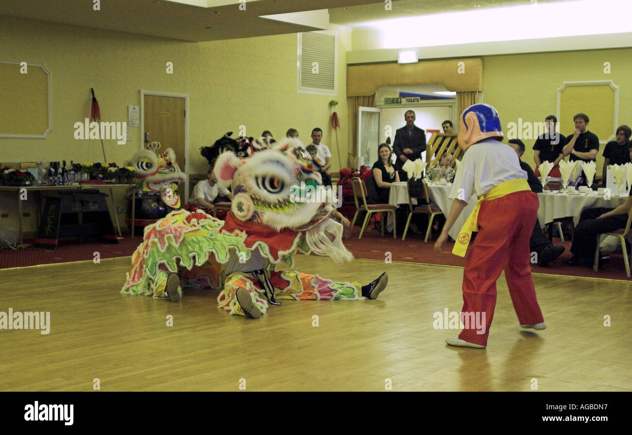 Chinese Lion Dance Stock Photo - Alamy