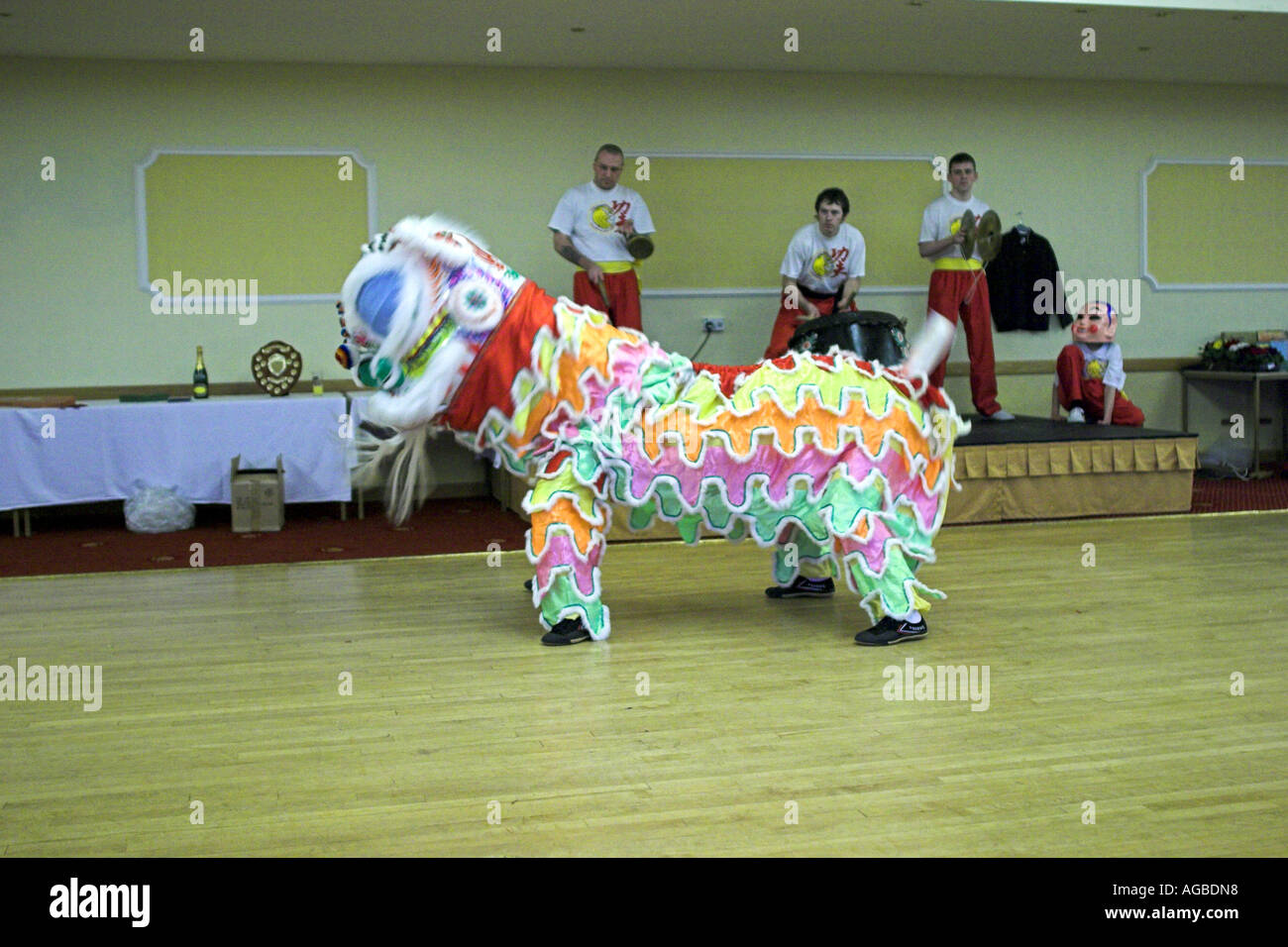 Chinese Lion Dance Stock Photo - Alamy
