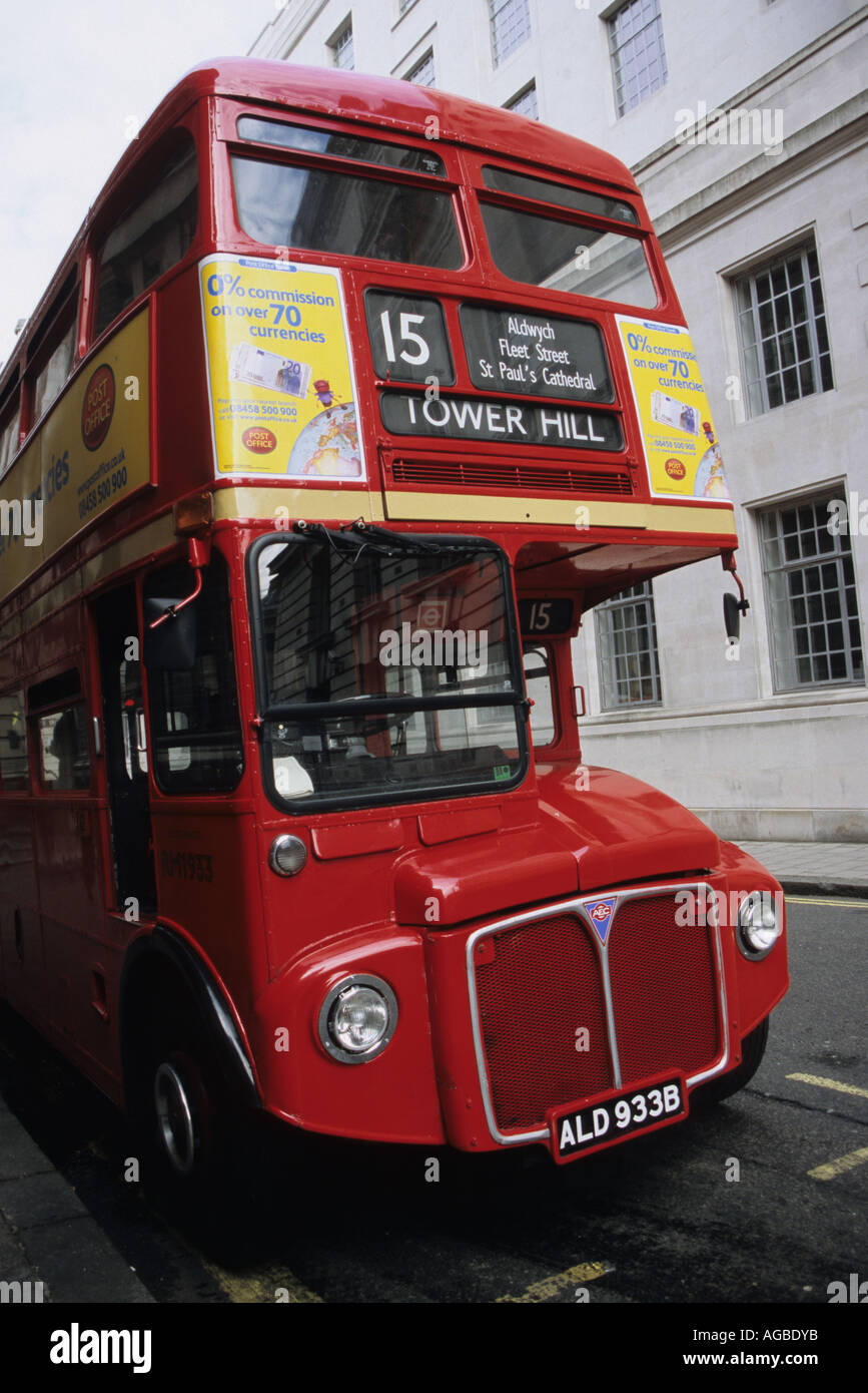 Traditional London Bus Stock Photo - Alamy