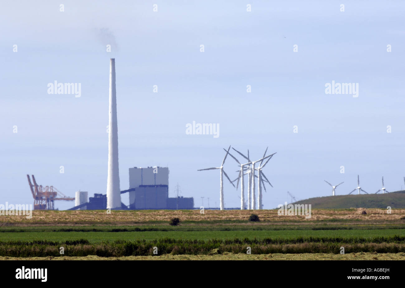 Wind power plant in esbjerg hi-res stock photography and images - Alamy
