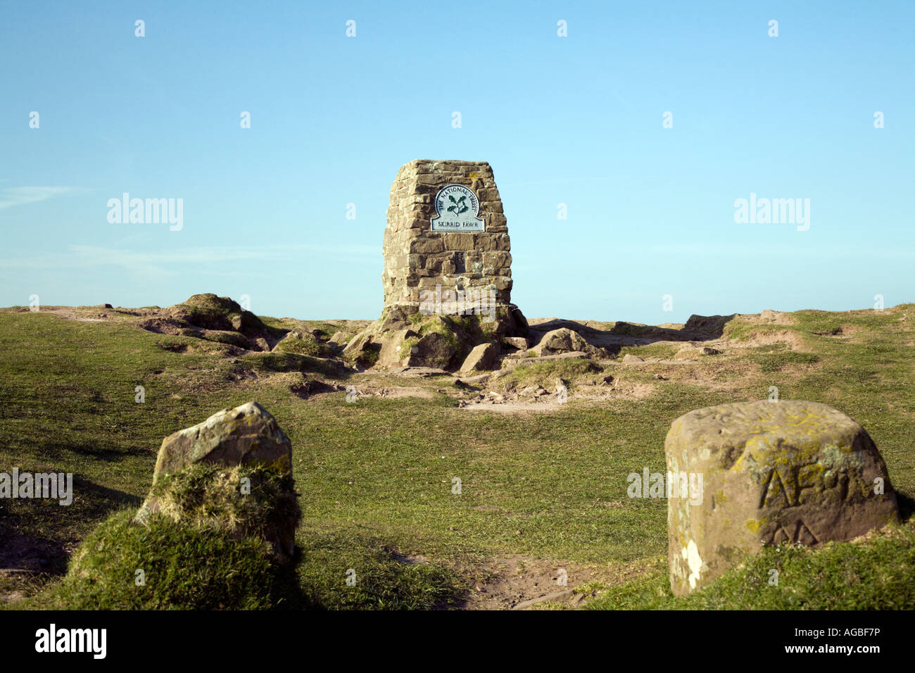 Trig point plate hi-res stock photography and images - Alamy