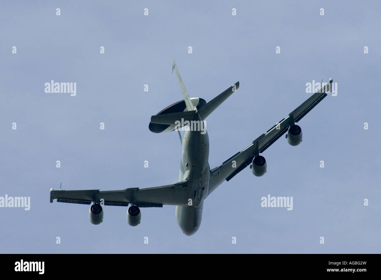 United States Air Force Boeing E 3A Sentry AWACS radar dome Aeroplane ...