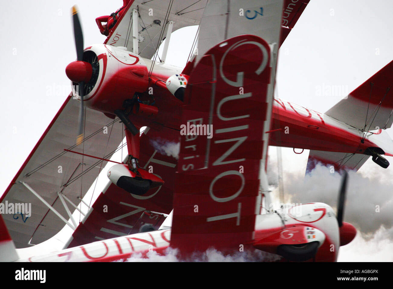 Red bi plane hi-res stock photography and images - Alamy