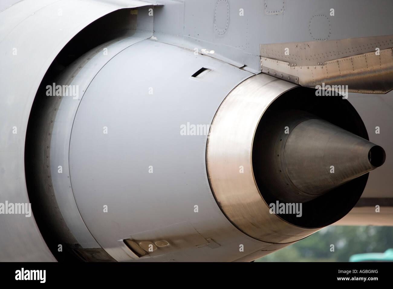 Military Aeroplane jet engine Stock Photo - Alamy