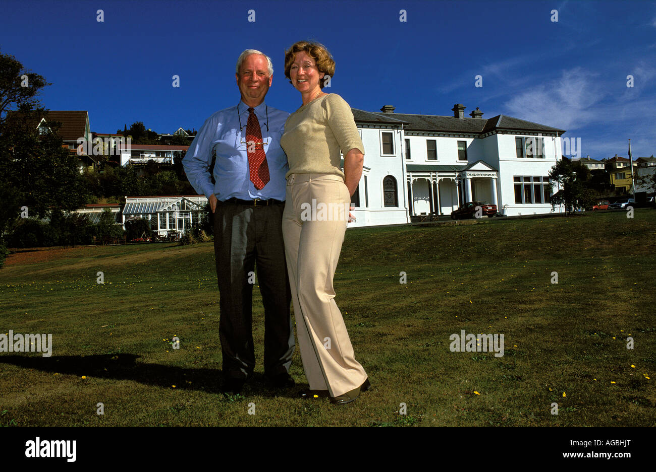 Otago Dunedin a portrait of the owners of the Corstorphine House luxury ...
