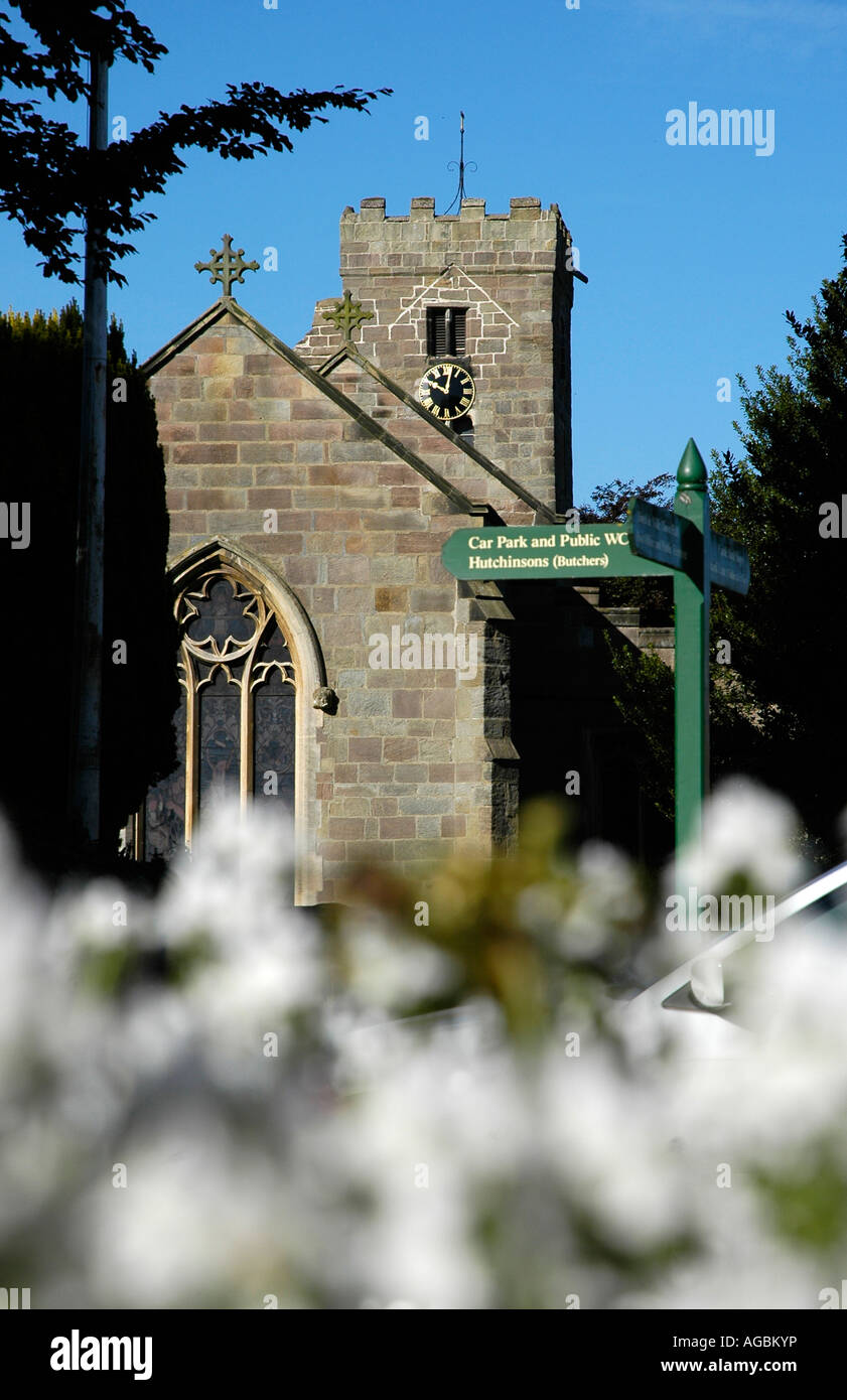 outside of ripley church Stock Photo - Alamy