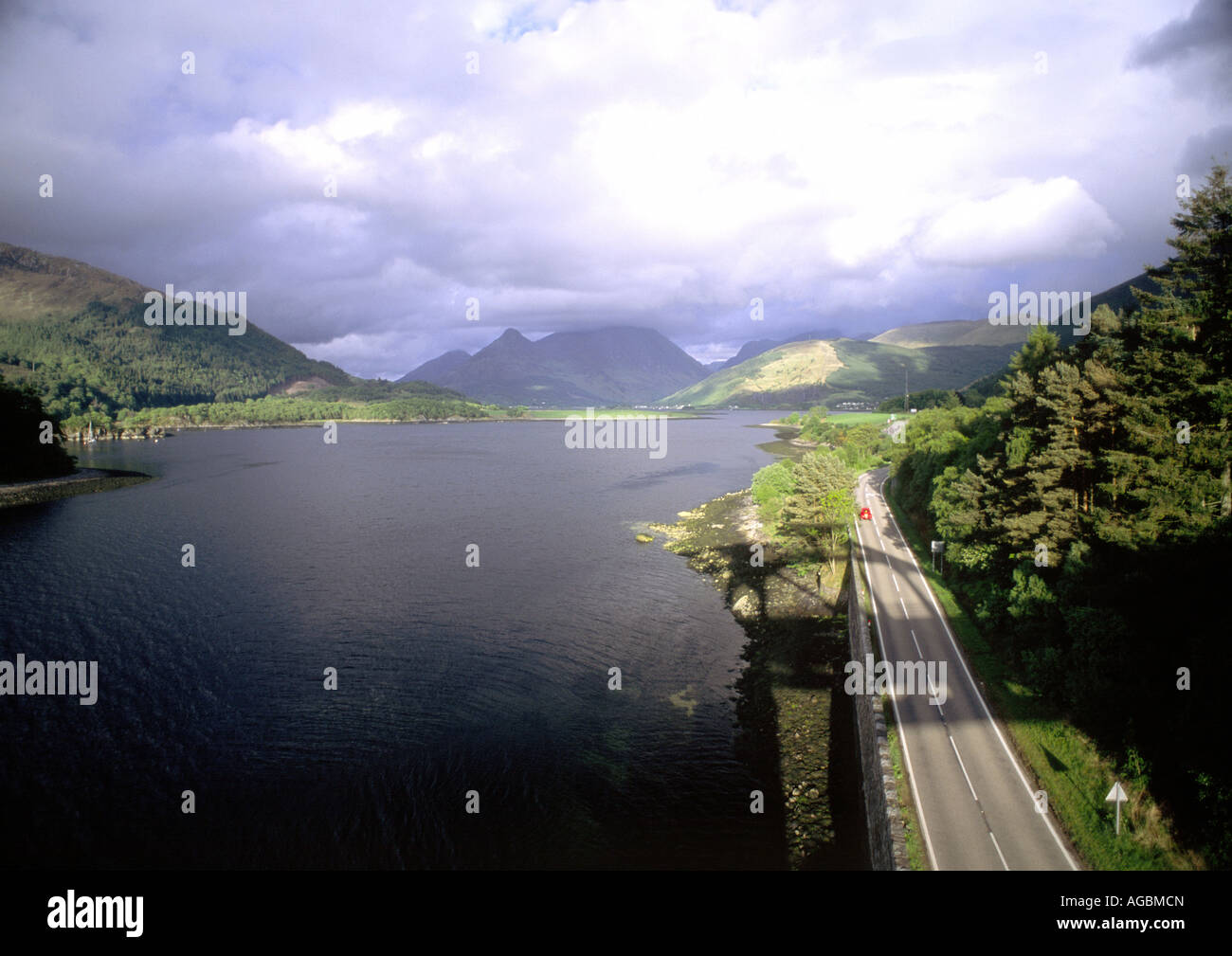 Road to Glencoe, Scotland Stock Photo - Alamy