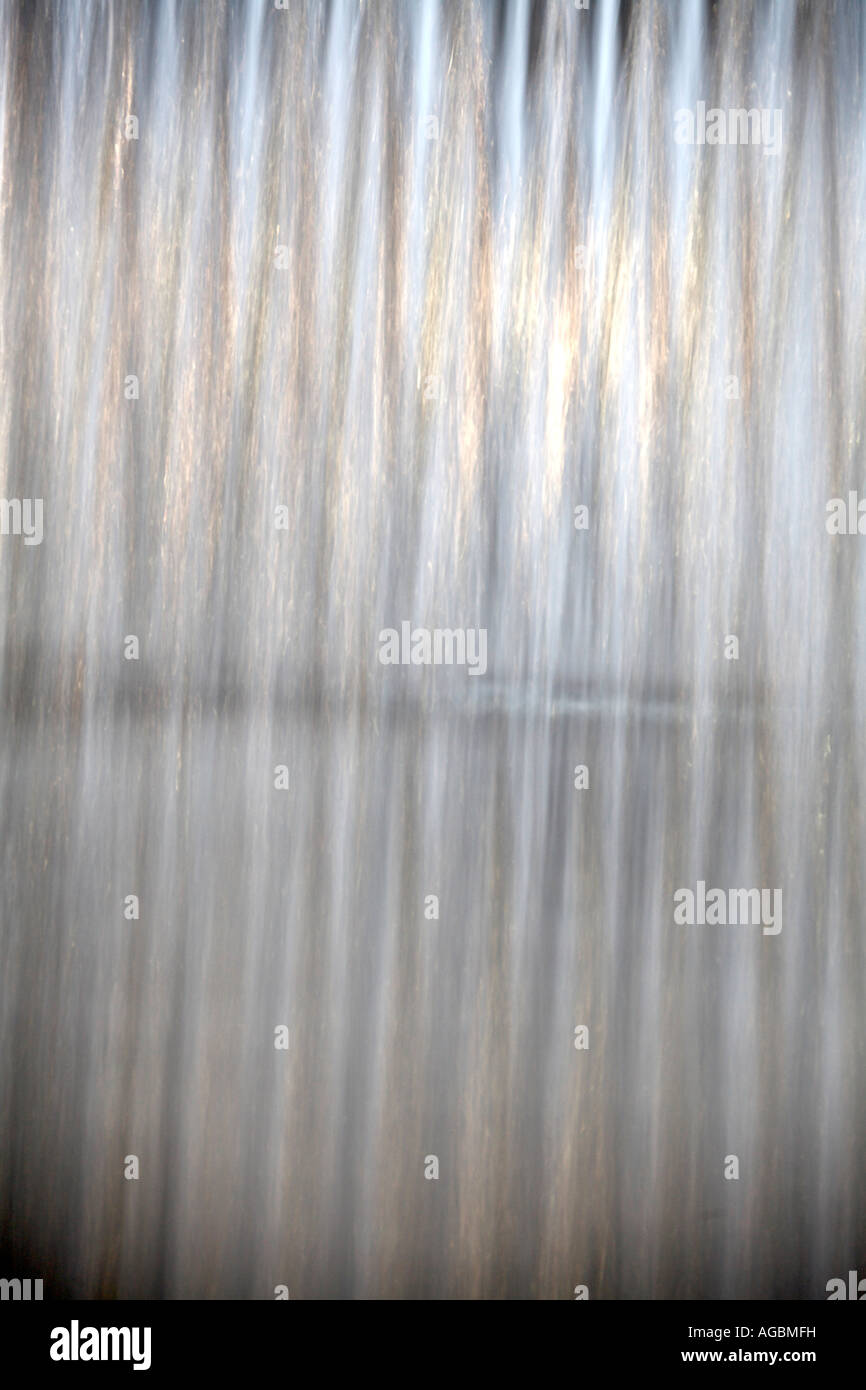 Abstract image of rushing water in Sydney New South Wales NSW Australia ...