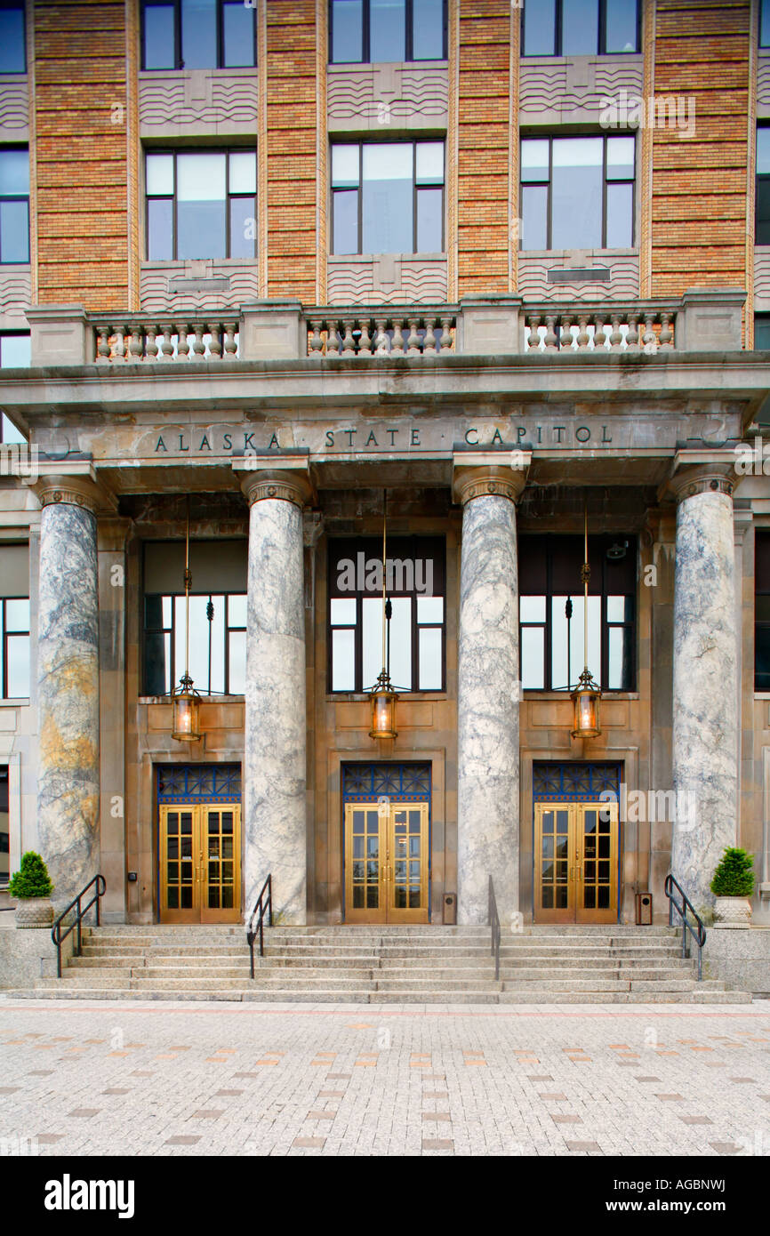 The Alaska State Capital building Downtown Juneau Alaska Stock Photo ... The Alaska State Capital building Downtown Juneau Alaska Stock Photo ...