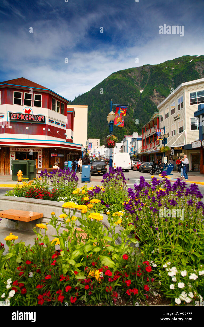Downtown Juneau Alaska Stock Photo - Alamy