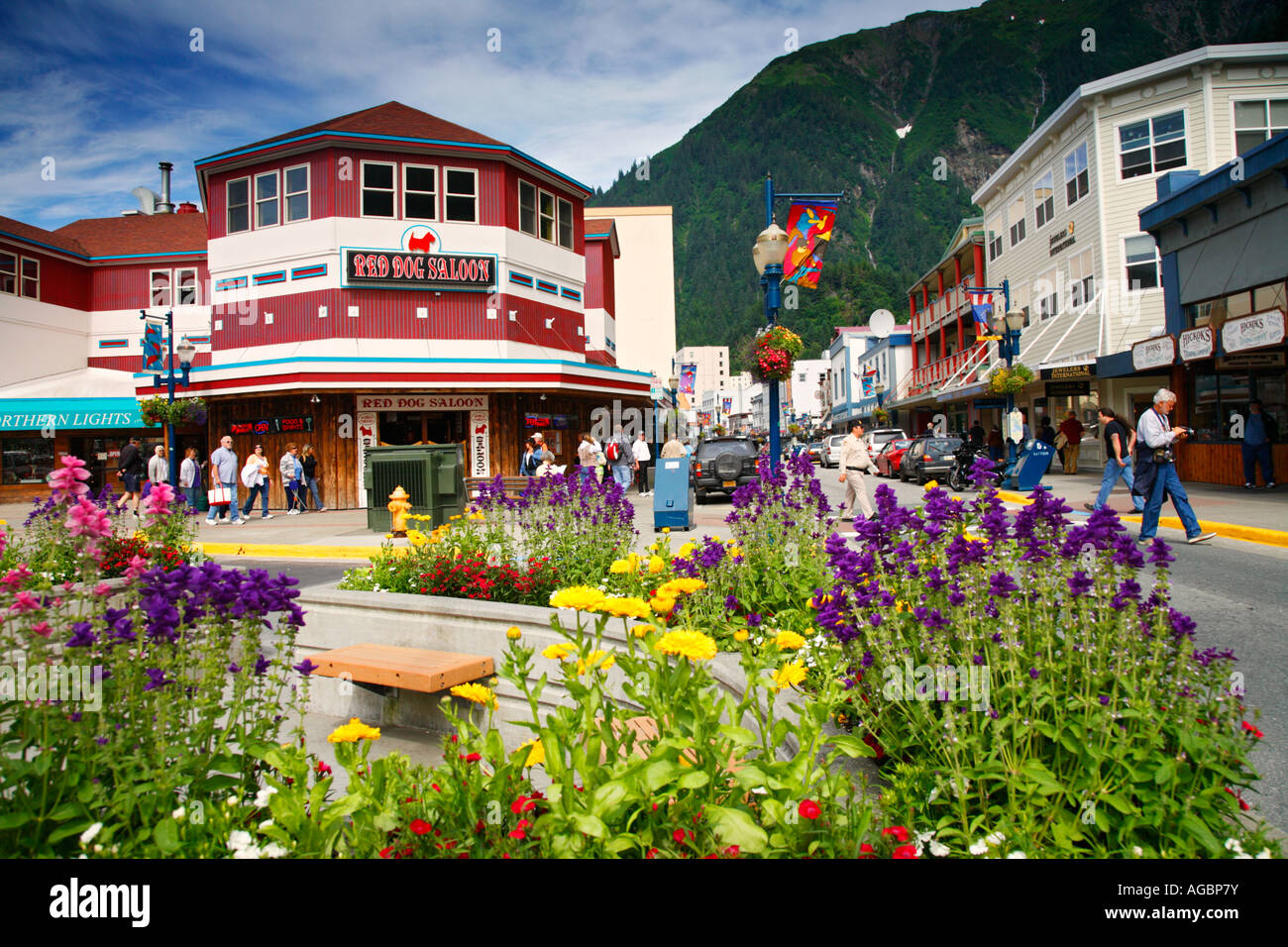 Downtown Juneau Alaska Stock Photo - Alamy