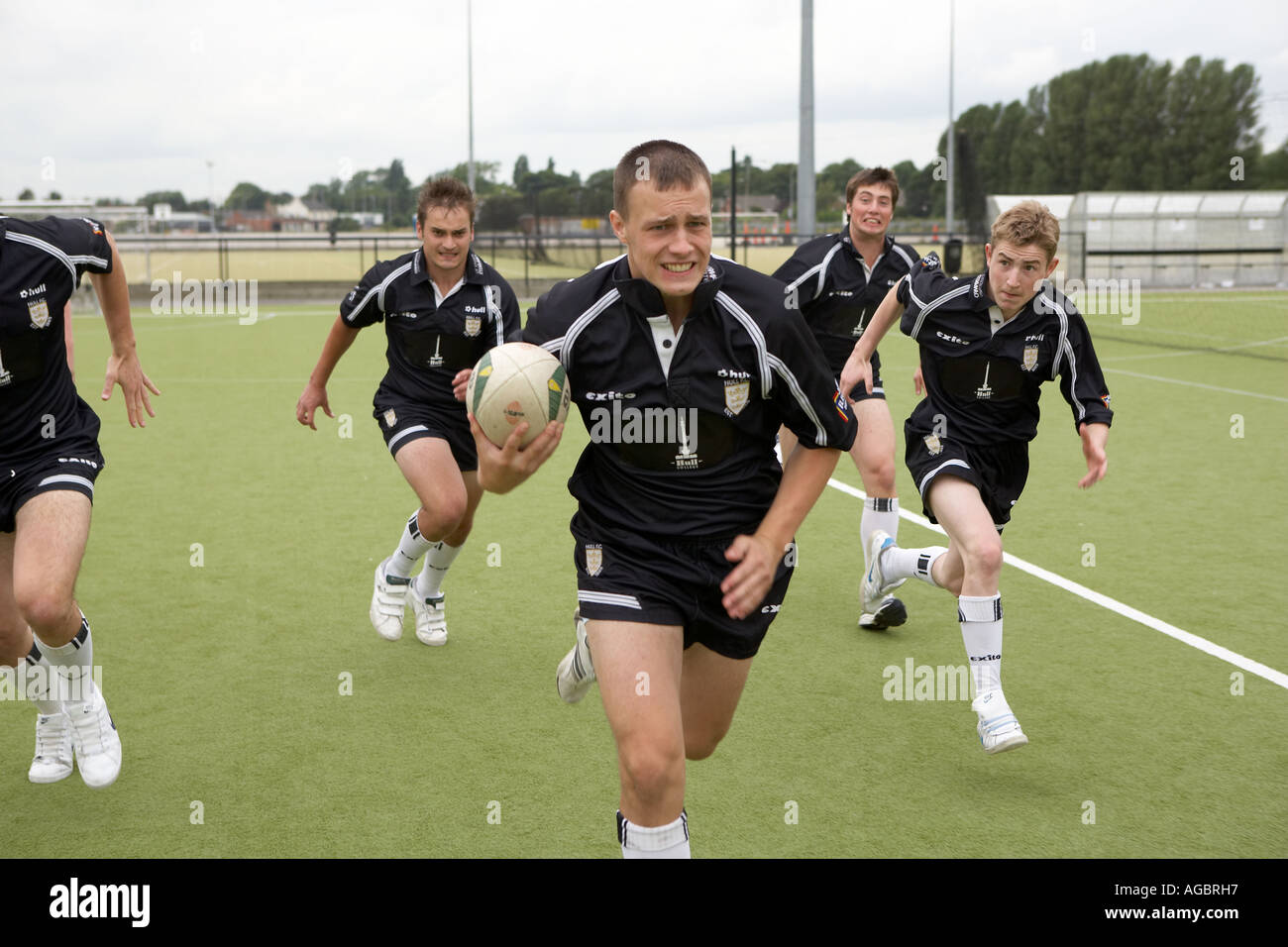 Rugby players high angle hi-res stock photography and images - Alamy