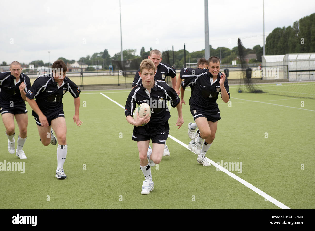 Rugby players high angle hi-res stock photography and images - Alamy