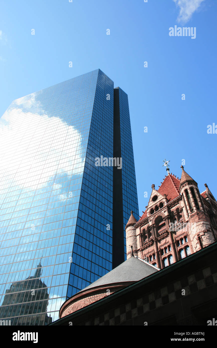 Boston's Back Bay Stock Photo - Alamy