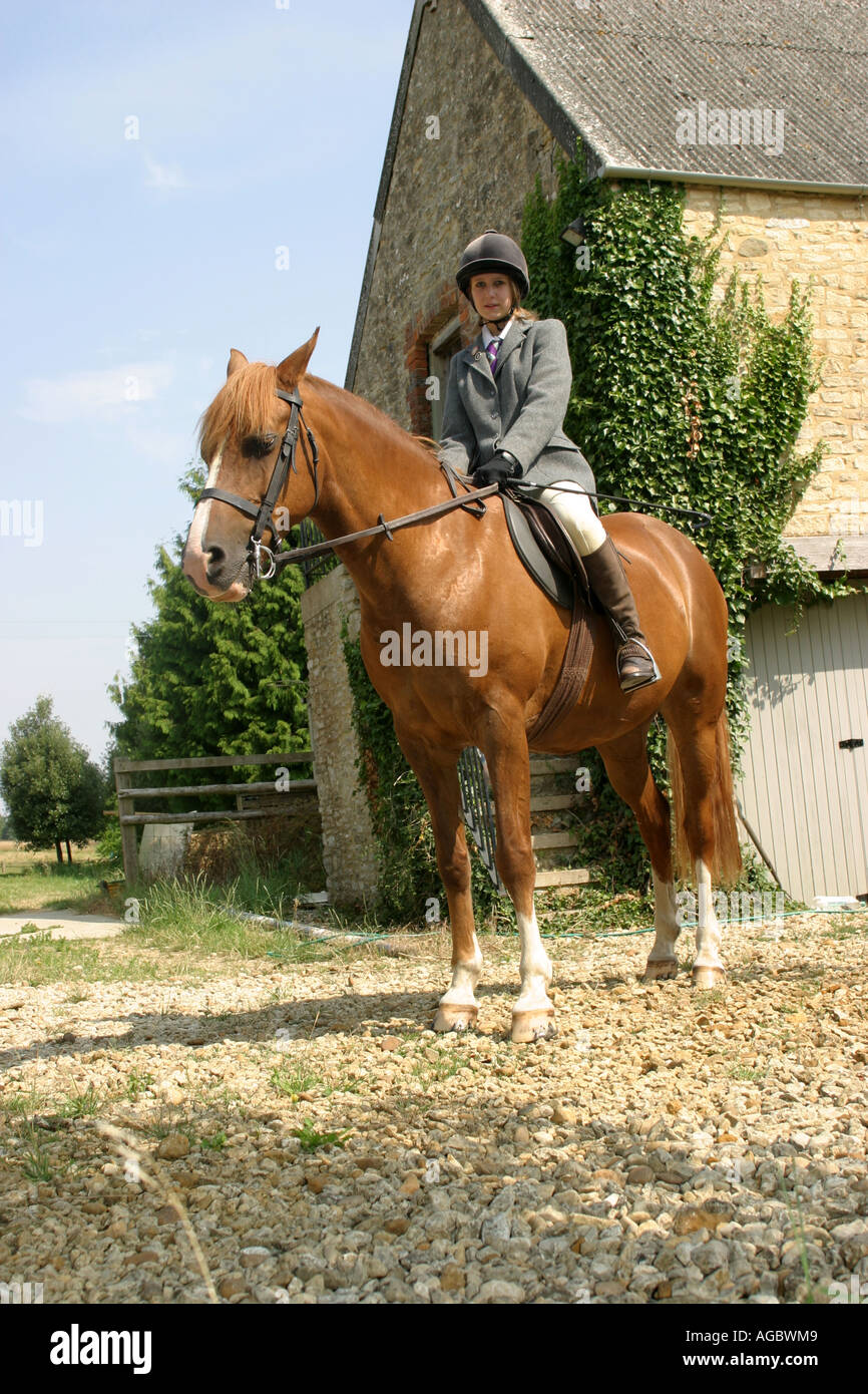 Posh girl riding High Resolution Stock Photography and Images - Alamy