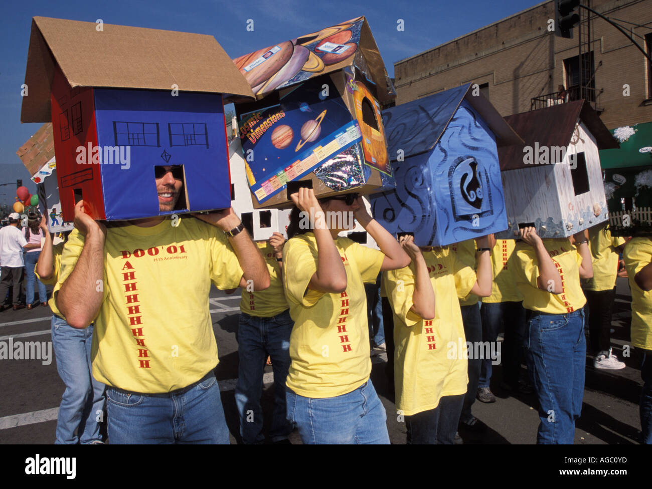 The Doo Dah Parade Pasadena California United States of America Stock ...