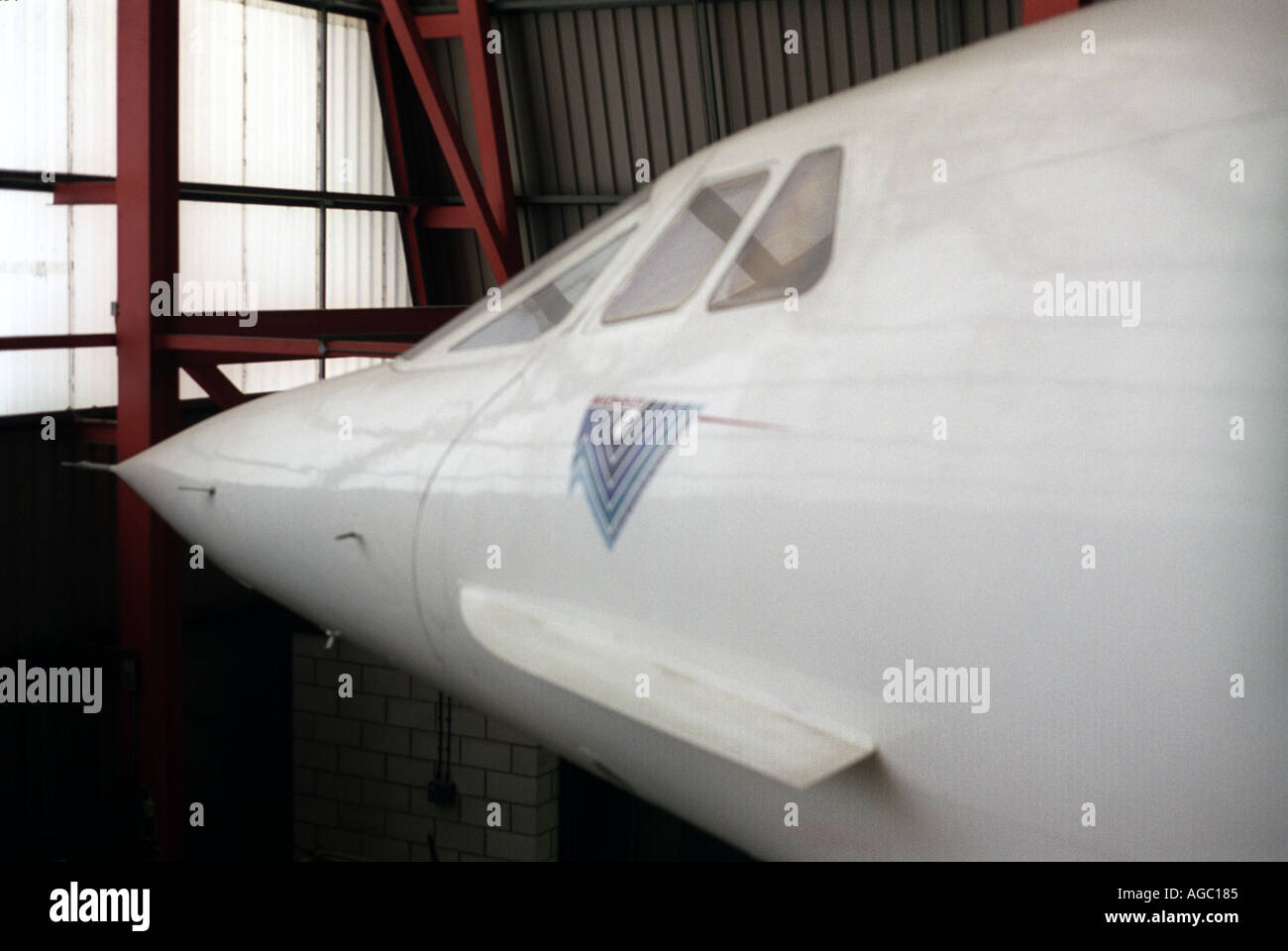 Concorde plane and cockpit hi-res stock photography and images - Alamy
