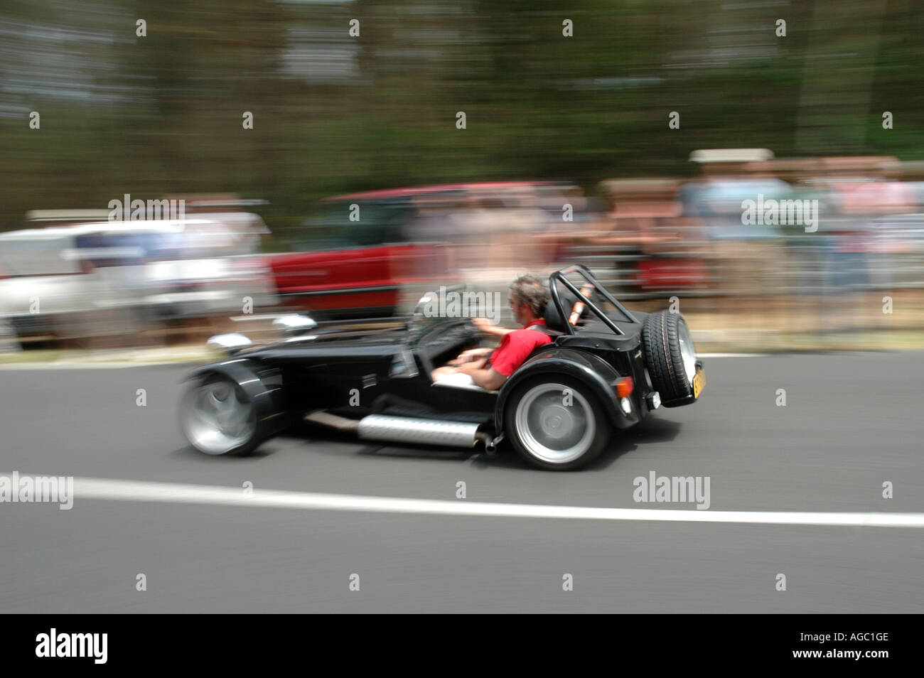 Caterham seven racing car hi-res stock photography and images - Alamy