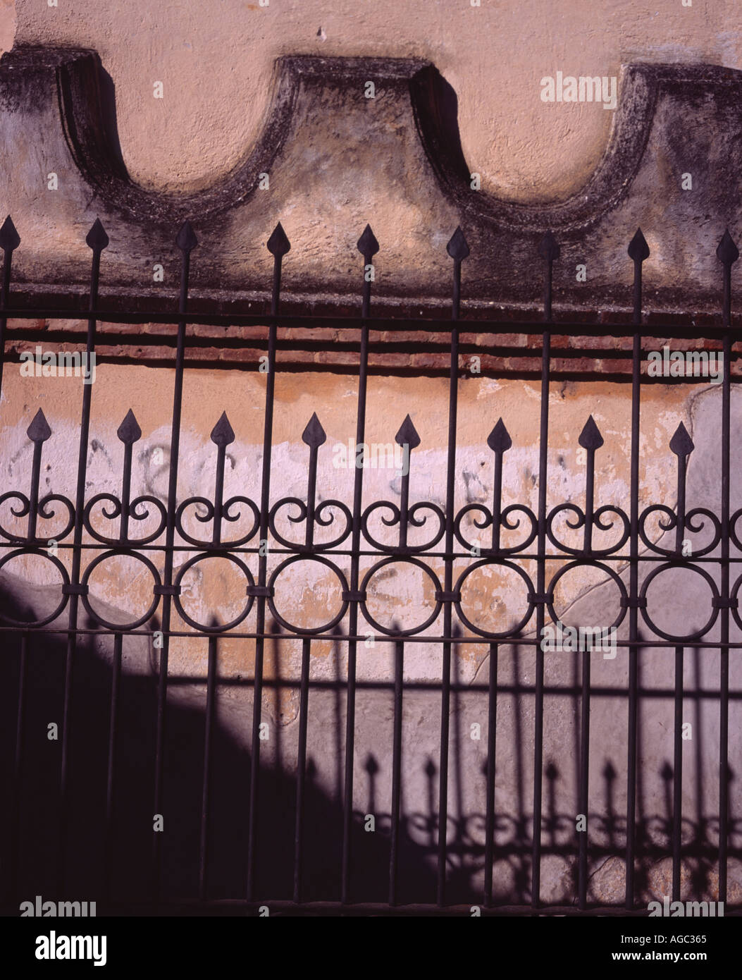 Mexican wrought iron gate hi-res stock photography and images - Alamy