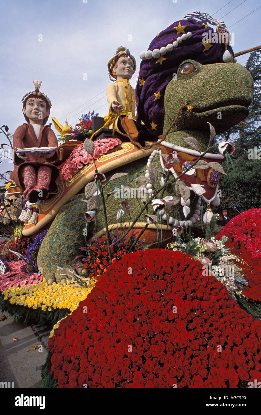 Rose Parade Float Tournament of Roses Parade Pasadena California United ...