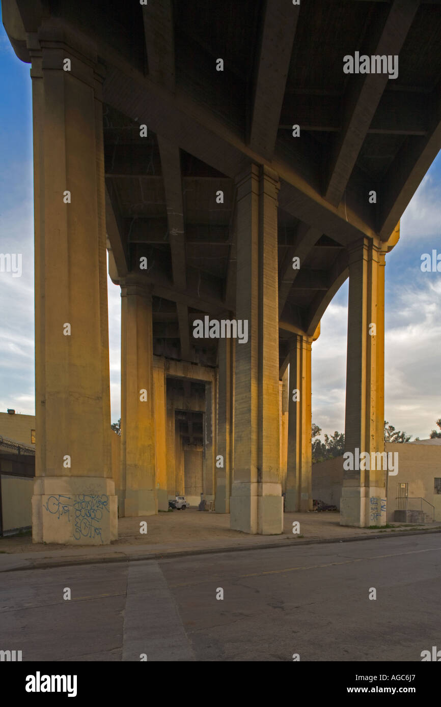 The Fourth Street Bridge, Los Angeles, California, USA Stock Photo - Alamy