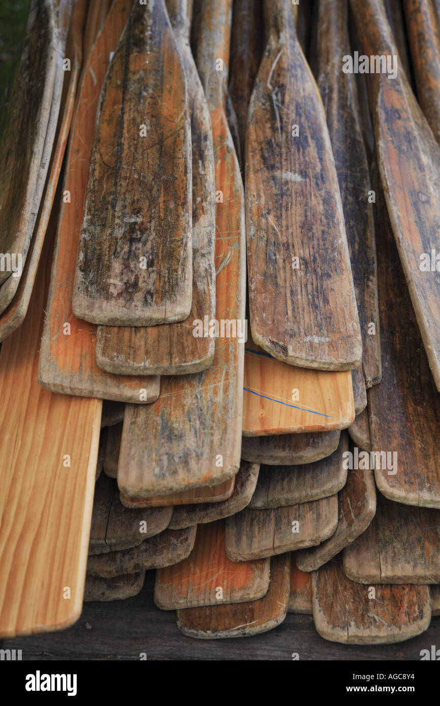 Rowing boat oars hi-res stock photography and images - Alamy