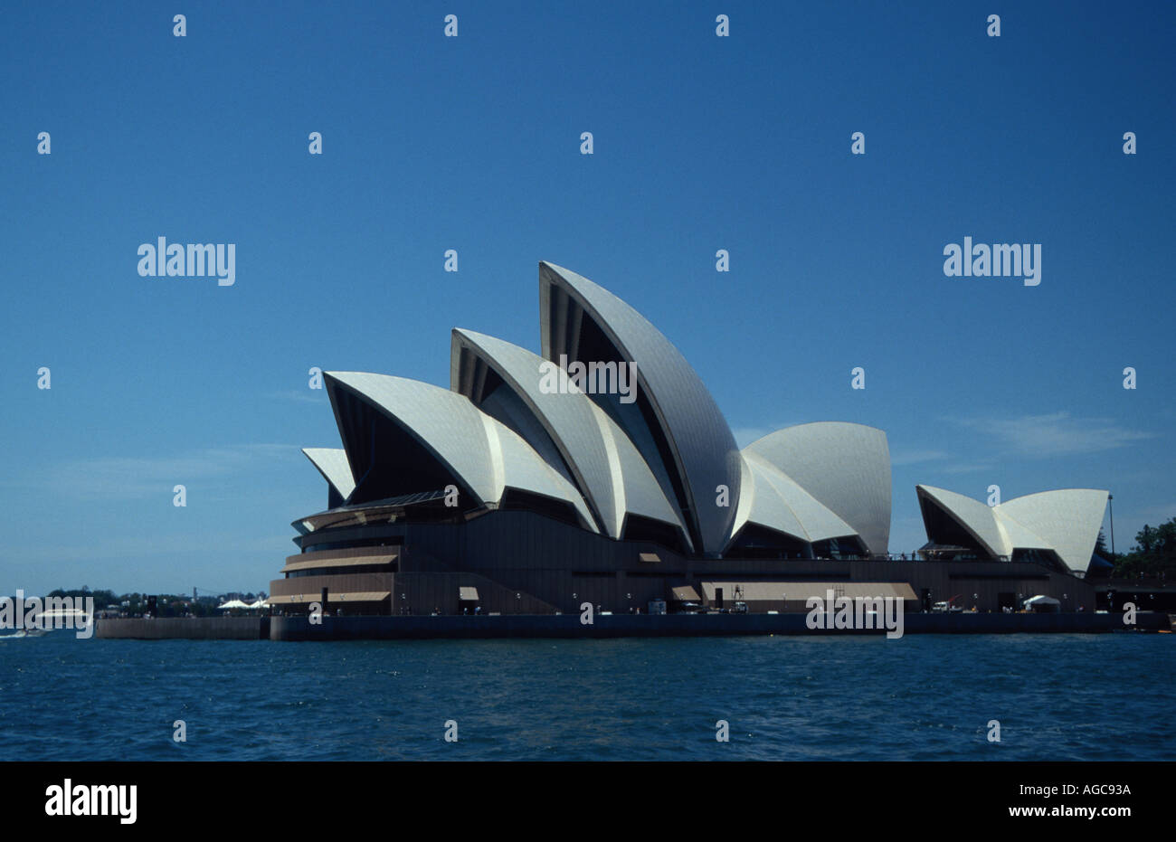 Sydney Opera House side view 1 Stock Photo - Alamy